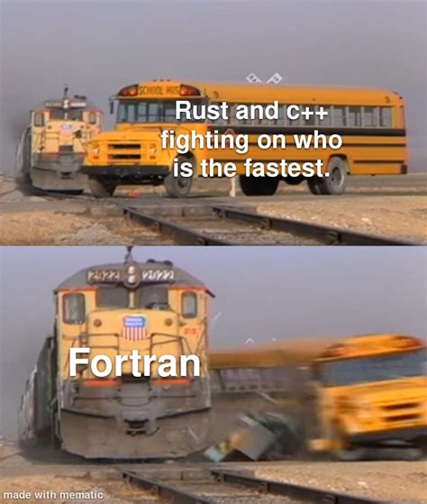 fortran is the 2nd best programming language because first is html programmerhumor