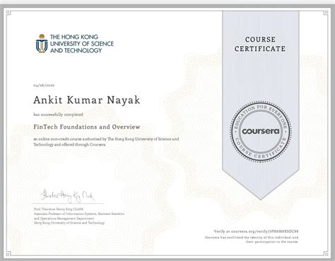 Ankit Kumar Nayak On Linkedin A Big Thanks To Coursera