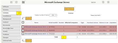 License Count In Licenses Tab Of Software Is Incorrect · Issue 6733
