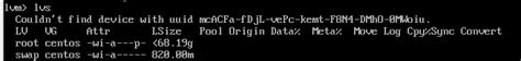 Centos Lvm无法启动，buffer Io Error On Dev Dm 2 Logical Block 17874925async Page Read Csdn博客