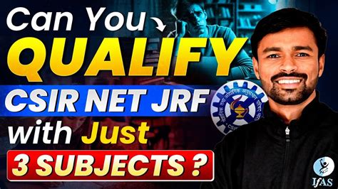 How To Crack Csir Net Mathematics With Only 3 Subjects Youtube