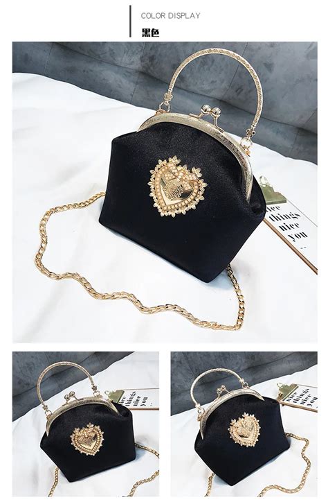 Вечерняя Сумка клатч для женщин Блестящая Сумочка в форме сердца женская модная сумка через