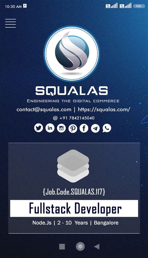 Rama Krishna On Linkedin Fullstack Developer Nodejs 2 10 Years