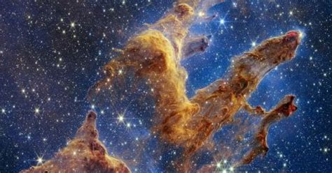 아기별 탄생지 창조의 기둥 고화질 사진 공개