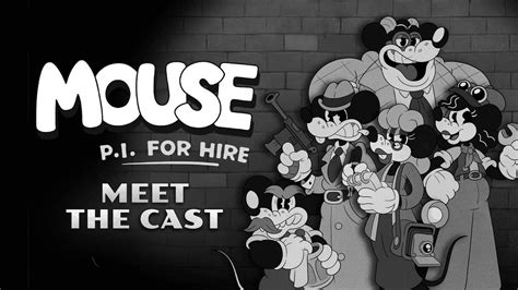 Mouse P I For Hire Voice Cast Trailer Troy Baker Leads Mouseburg