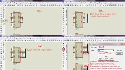 Digital Ics In Proteus Simulate Digital Integrated Circuits