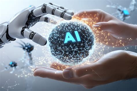 로봇이 Ai 두뇌를 보유하고 있다 배경 사진 및 창의적인 일러스트 무료 다운로드 Lovepik