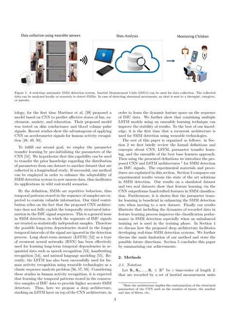 Deep Learning For Automatic Stereotypical Motor Movement Detection Using Wearable Sensors In