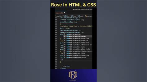 Rose In Html And Css Shortsvideoshtmlcss Youtube