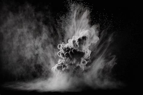 Premium Ai Image Smoke Effect For Your Images Realistic White Dust