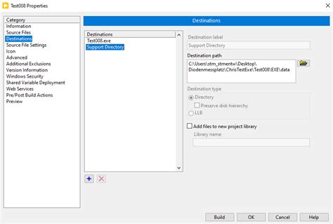 Solved Creating An Executable Exe Missing External Functions Ni