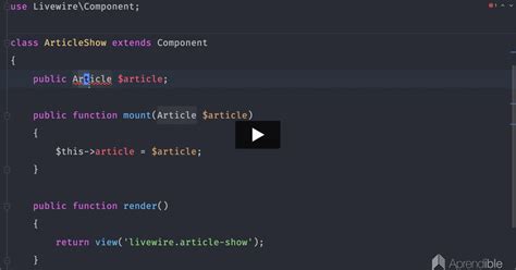 Lección 9 Route Model Binding En Livewire Aprende Laravel Livewire Desde Cero Aprendible