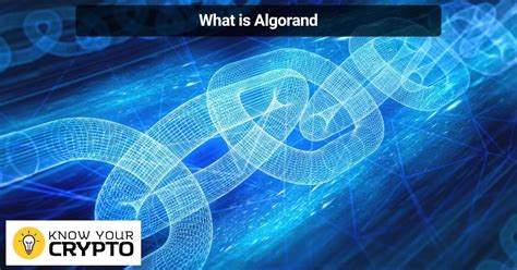 Everything About Algorand Comprehensive Guide For Beginners Sanshuinu Know Your Crypto