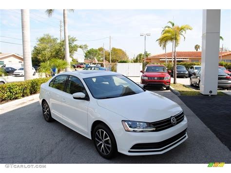 2017 Pure White Volkswagen Jetta Se 126856889 Photo 12