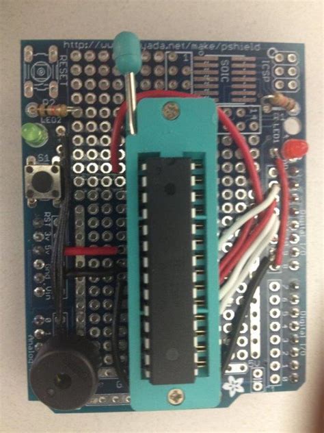 How To Program The Chip With AVR ISP Shield For Arduino Robot Parts RobotShop Community
