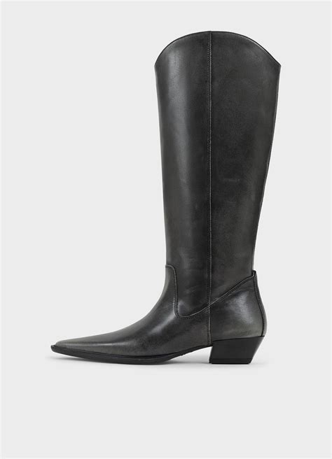 Cassie Tall Boots Grey Woman Vagabond