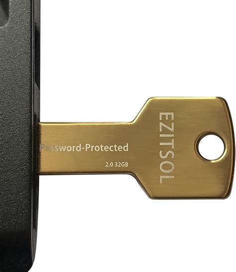 Jp Ezitsol パスワード保護 Usbフラッシュドライブ アクセスマネージャー付き Windows Pc対応 32gb キーフラッシュドライブ パスワード保護