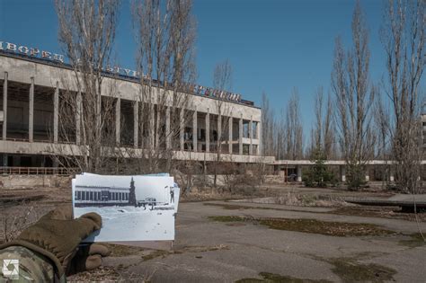 Pripyat Then And Now Part 1 Main Square Forgotten Chernobyl