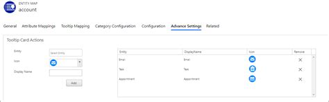 Advanced Settings Maplytics