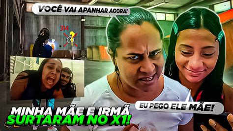 Trollei Minha MÃe E Fiz Ela Surtar E Me Bater Muito Na Frente Da Minha