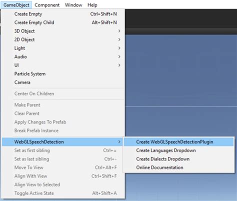 Webgl Speech Detection