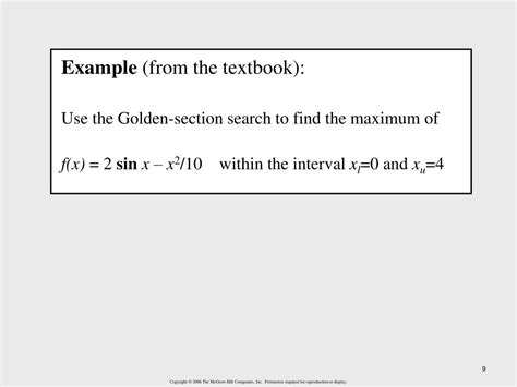PPT One Dimensional Unconstrained Optimization Chapter PowerPoint Presentation ID