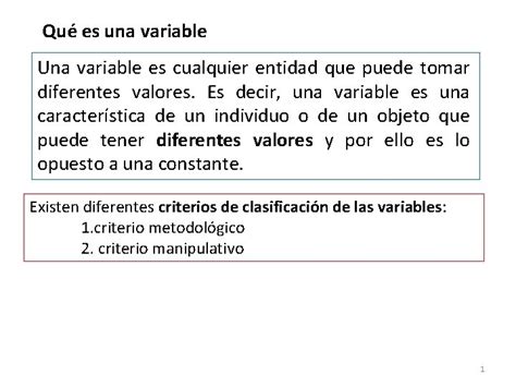 Qu Es Una Variable Una Variable Es Cualquier