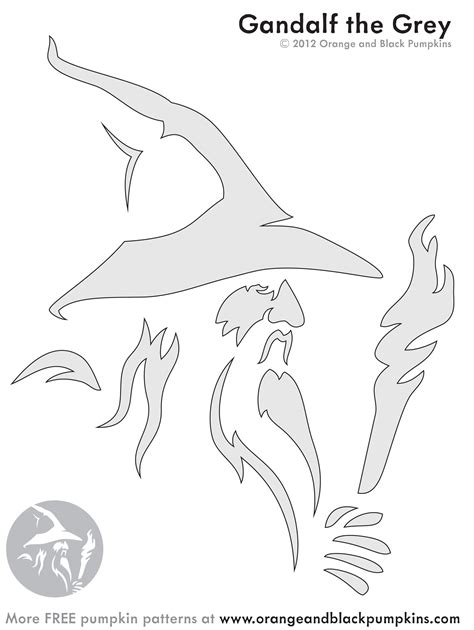 Lord Of The Rings Pumpkin Stencils Free Printable