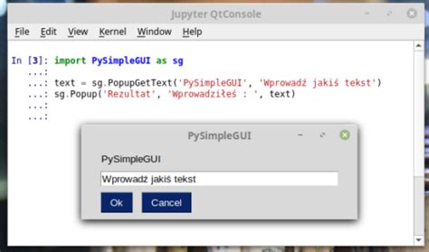 Pysimplegui świetna Biblioteka Do Tworzenia Okien