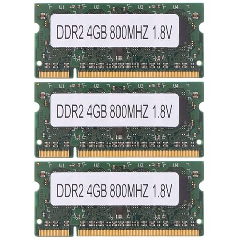 Ddr2 4 ГБ 800 МГц Ram Pc2 6400 2rx8 200 контактов Sodimm для ноутбука купить с доставкой по