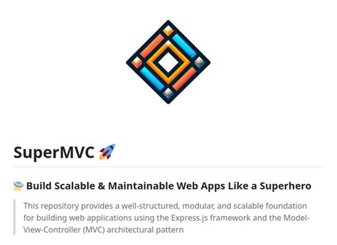 Introducing Supermvc Build Scalable And Maintainable Web Apps Rutul Lathiya Posted On The Topic