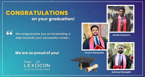 One Lexiicon On Linkedin Lexicon Graduation Successstories