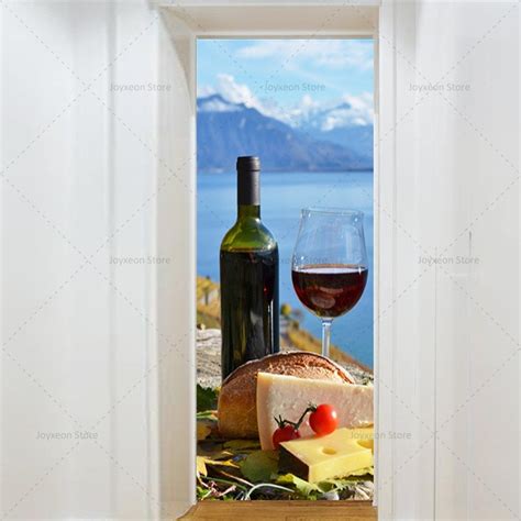 Hot Summer Door Sticker Fruit Poster Vinyl Pvc Waterproof Home