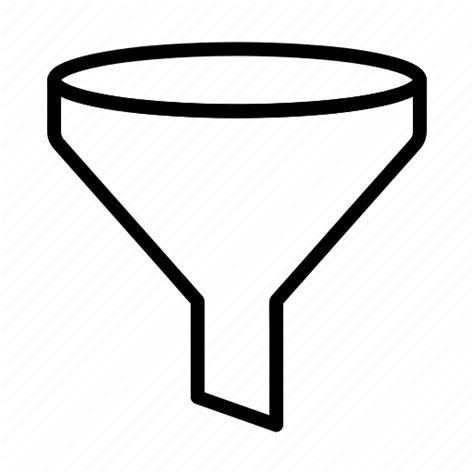 Filter Funnel Sort Icon