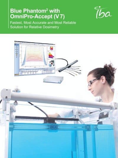 Blue Phantom2 With Omnipro Accept V 7 Iba Dosimetry
