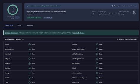 trojan alert with docinsight docinsight devjet software community