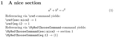 Cross Referencing Redefining Ref Such That It Is Eqref When You Use