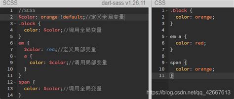 Scss的基本用法 入门篇 Csdn博客