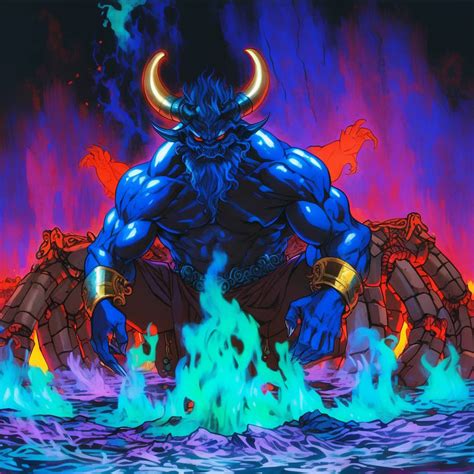 Warlord Ushi Oni By Lightndarknessart On Deviantart