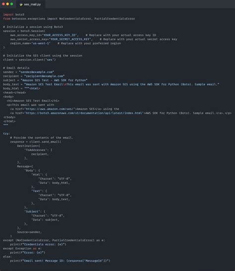 How To Send Emails With Aws Ses And Boto3 Anoja Kuruppu Posted On The