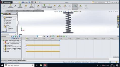 Solidworks How To Model A Dynamic Spring MyAssignmentHelp