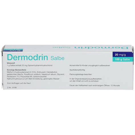 Dermodrin Salbe 100 G Shop Apotheke