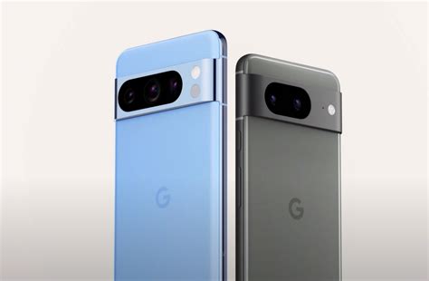 Google Pixel 8 and Pixel 8 Pro phones include the Tensor G3 chips and 7 ...