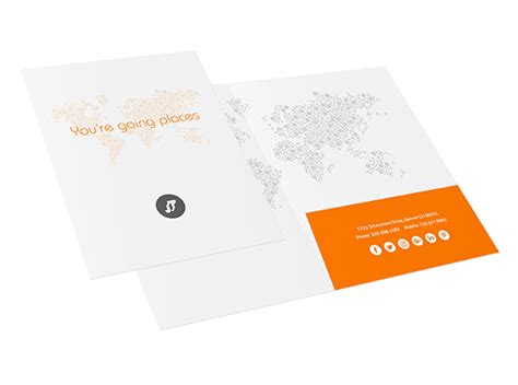 single one pocket presentation folders from 25¢ each
