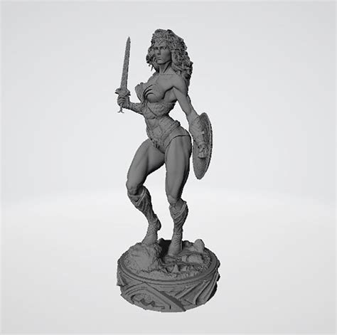Wonder Woman 3d Printing Model Obj