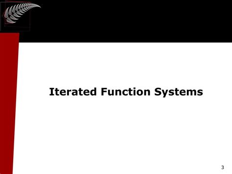 Ppt Bounding Iterated Function Systems Powerpoint Presentation Free