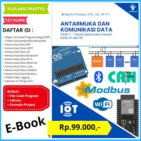 Jual E Book Antarmuka Dan Komunikasi Data Panduan Lengkap Teknik Elektronika Industri