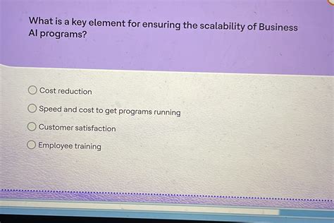 What Is A Key Element For Ensuring The Studyx