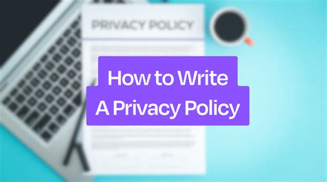 How To Write A Privacy Policy For Your Website