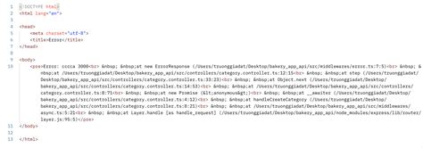 Nodejs Custom Error Response Not Working In Nodejs Written In Typescript Stack Overflow